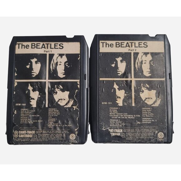 The Beatles | Other | Vintage The Beatles 8track Tapes Part Part 2 ...